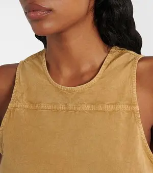 GANNI Cotton-blend Vest