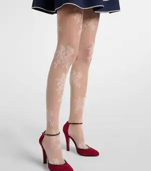 Valentino Garavani Floral Tights