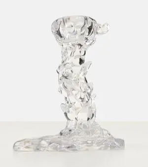 POLSPOTTEN Drip Small Glass Candle Holder Pascal Smelik - Transparent