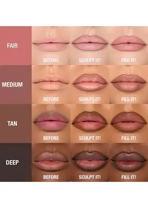 Charlotte Tilbury Lip Cheat Contour Duo - Medium