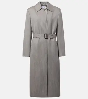 Stella McCartney Wool-blend Coat - Grey
