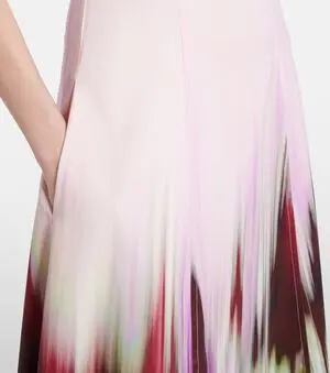 Simkhai Magnolia Printed Midi Dress