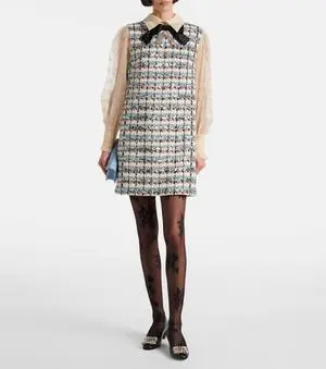 Valentino Garavani Embellished Mini Dress