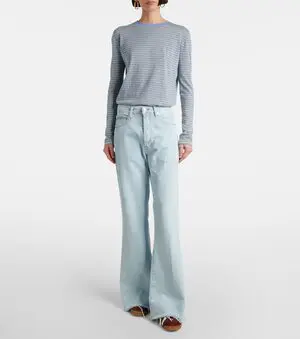 FRAME The Lax Flared Jeans - Blue