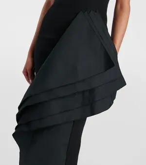 Safiyaa Bree Draped Midi Dress