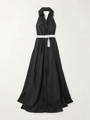 Norma Kamali Belted Evening Dresses