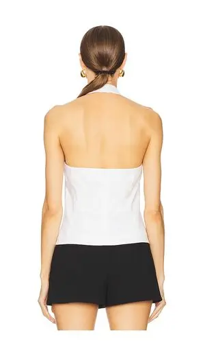 A.L.C. Cora Halterneck Top - Ivory