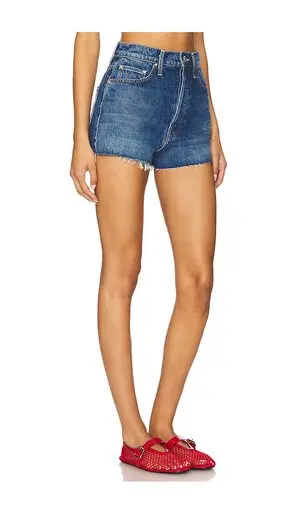 MOTHER The Tune Up Denim Short