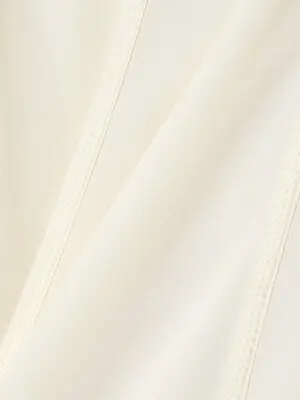 JIL SANDER Paneled Jersey Midi Skirt
