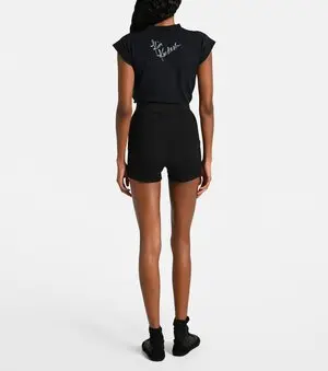 Wardrobe.NYC High-rise Jersey Shorts