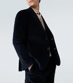 LARDINI Cotton Corduroy Blazer