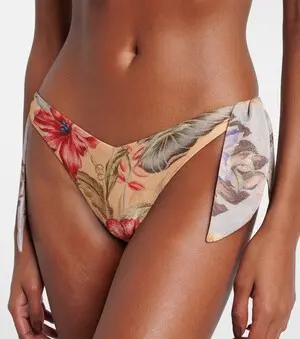 Zimmermann Coco Bikini Bottoms - Multicoloured