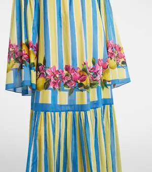 Dolce & Gabbana Striped Cotton Kaftan