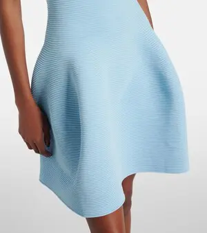 Simkhai Larina Flared Minidress - Blue