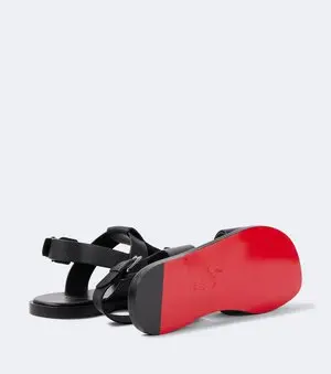 CHRISTIAN LOUBOUTIN Chambellis Leather Sandals