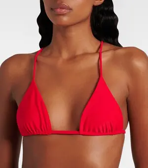 Jade Swim Via Bikini Top - Red