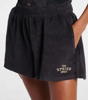 The Upside Saddle Up Ziggy Logo Terry Shorts