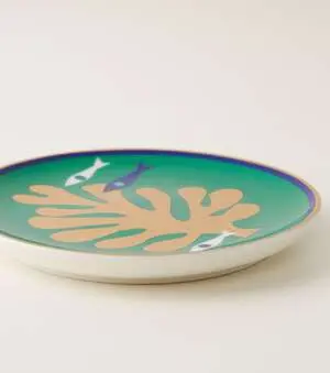 Jonathan Adler Playa Set Of 4 Porcelain Coasters