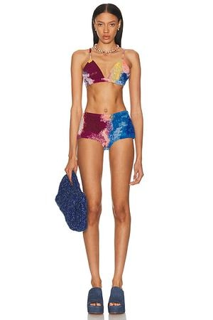 Gabriela Hearst Hina Bra Top Crochet Knit
