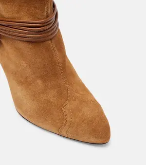 Isabel Marant Étoile Dytho Suede Ankle Boots - Brown