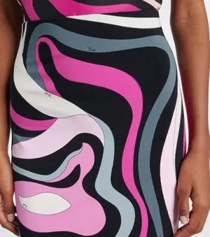 Emilio Pucci Marmo High-rise Maxi Skirt
