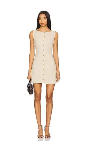 Tularosa Andra Mini Dress - Neutral