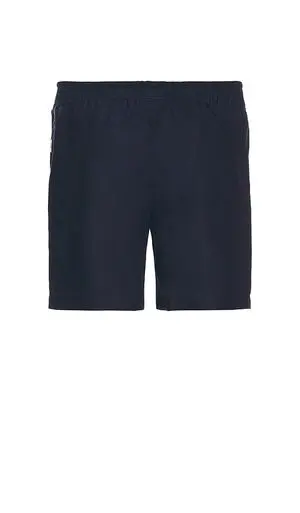 Onia Air Linen Pull-on Shorts 6 - Navy