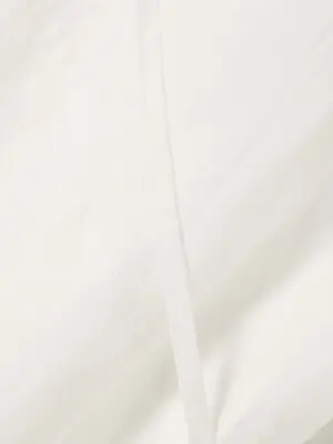 DEIJI STUDIOS Linen Mini Dress With Tie Detail - White