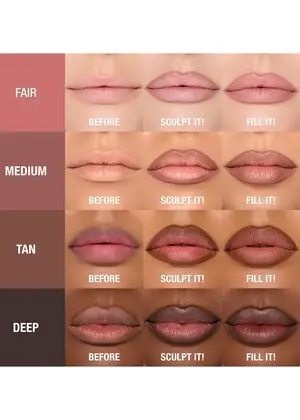 Charlotte Tilbury Lip Cheat Contour Duo - Deep
