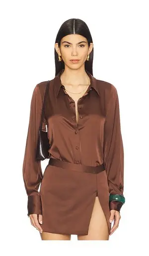 Rococo Sand Satin Shirt