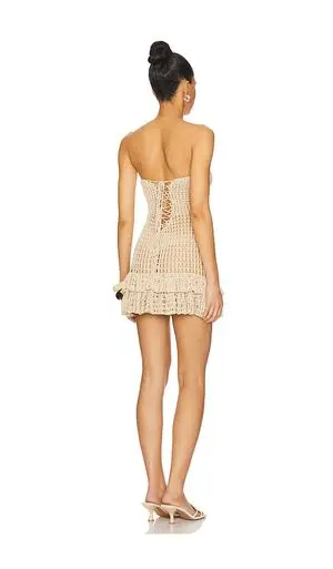 INDAH Bonnie Crochet Mini Dress