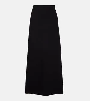 Max Mara Vernice Jersey Maxi Skirt