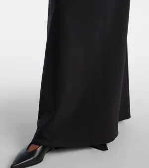 Max Mara Vernice Jersey Maxi Skirt