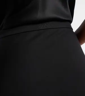 Max Mara Vernice Jersey Maxi Skirt
