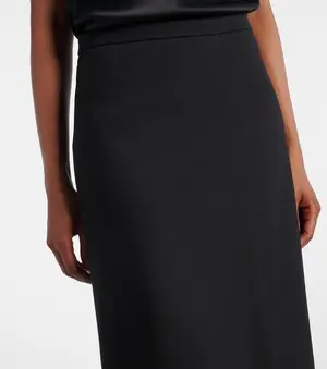 Max Mara Vernice Jersey Maxi Skirt