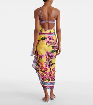 Dolce & Gabbana Floral Cotton Cover-up - Multicoloured