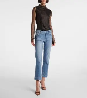 Sportmax Cropped Bootcut Jeans