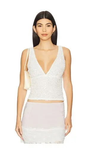 Superdown Adriana Top In . Also - Ivory