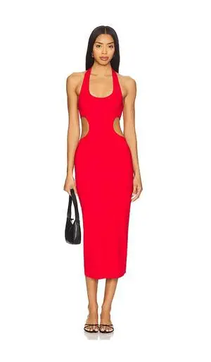 LOVERS AND FRIENDS Alara Maxi Dress - Red