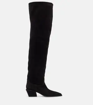 Paris Texas Bettina Over-the-knee Suede Boots