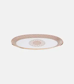 La DoubleJ Odysseus Porcelain Platter - Multicoloured