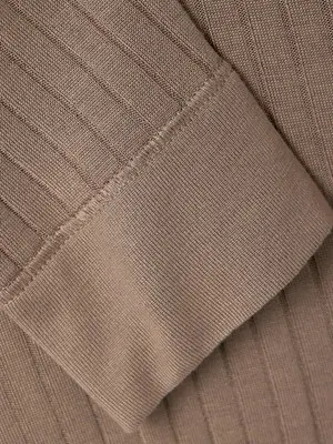 THE ROW Keya Ribbed-knit Sweater