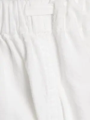 THE ROW Enea Cotton Wide-leg Pants - Neutrals