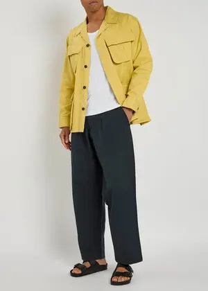 Universal Works Oxford Linen-blend Trousers
