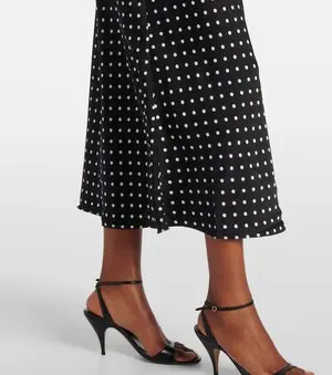 Polo Ralph Lauren Polka Dot Slip Skirt