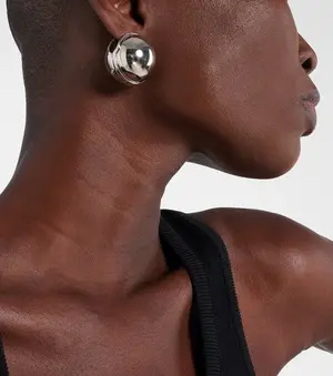 Alaïa Plated Earrings - Silver