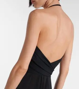 Alaïa Draped Maxi Dress