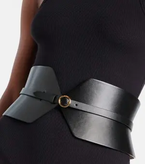 Alaïa Wide Leather Belt
