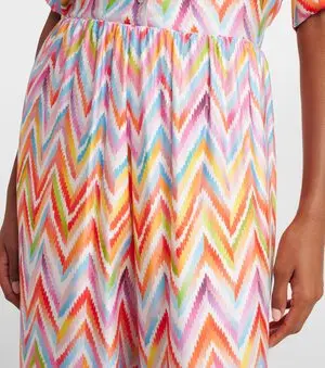 Missoni Zigzag Wide-leg Trousers