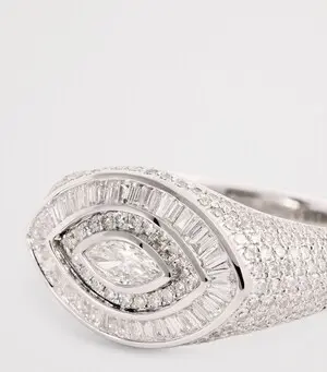 Shay Diamond And Gold Evil Eye Ring